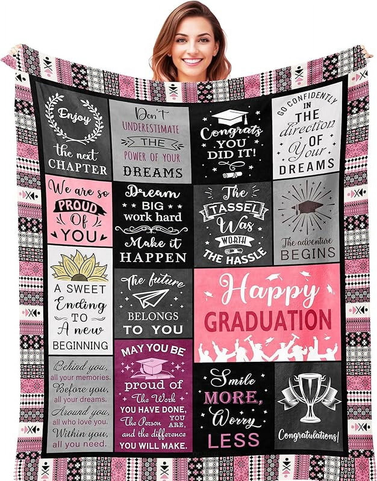 2025 Graduation Gifts for Her Blanket High School/College/PHD Degree ...