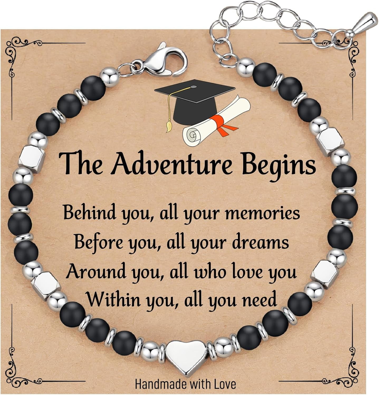 2025 Graduation Gifts for Her, Graduation Bracelets for Women Girls ...