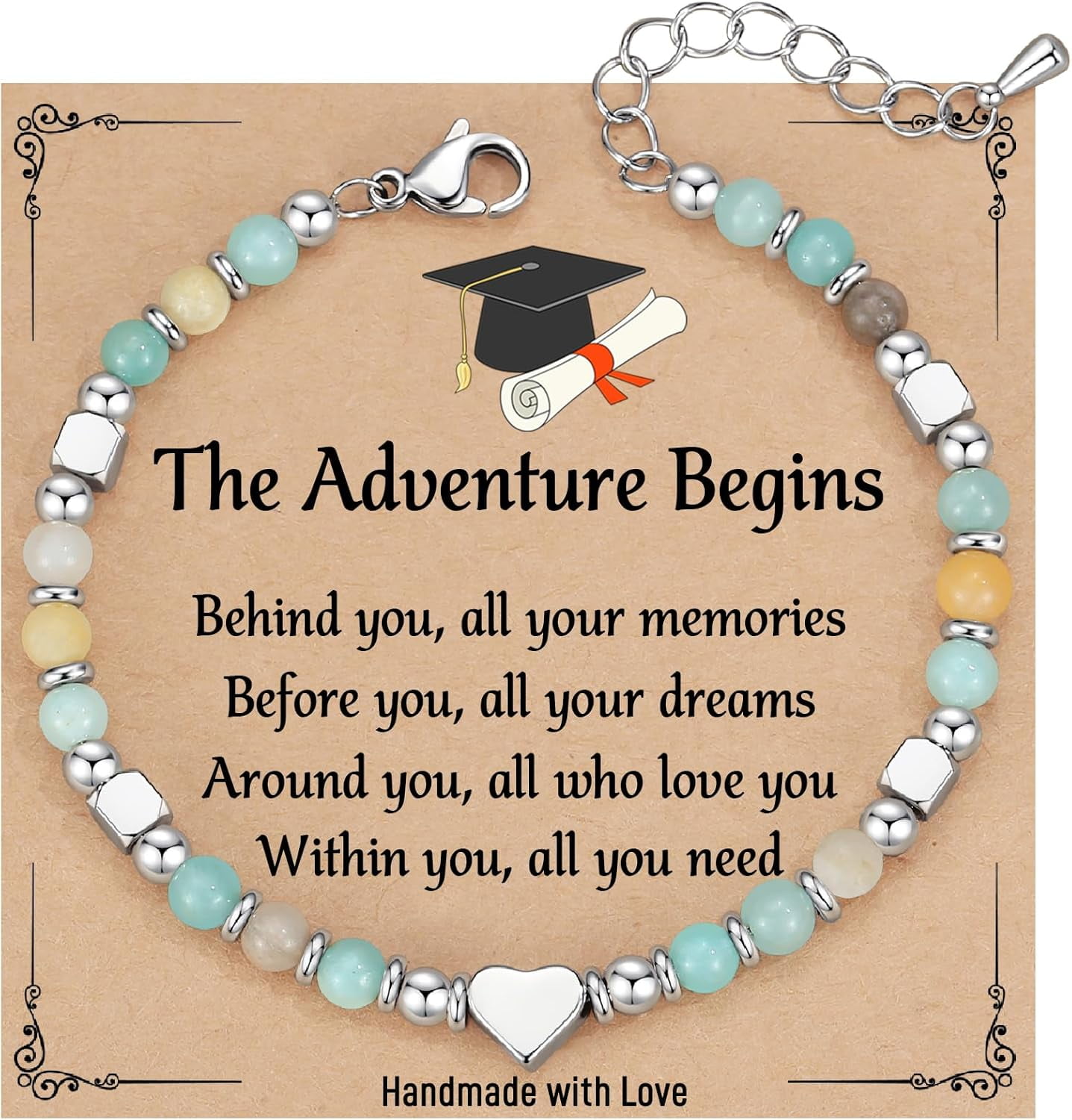 2025 Graduation Gifts for Her, Graduation Bracelets for Women Girls ...