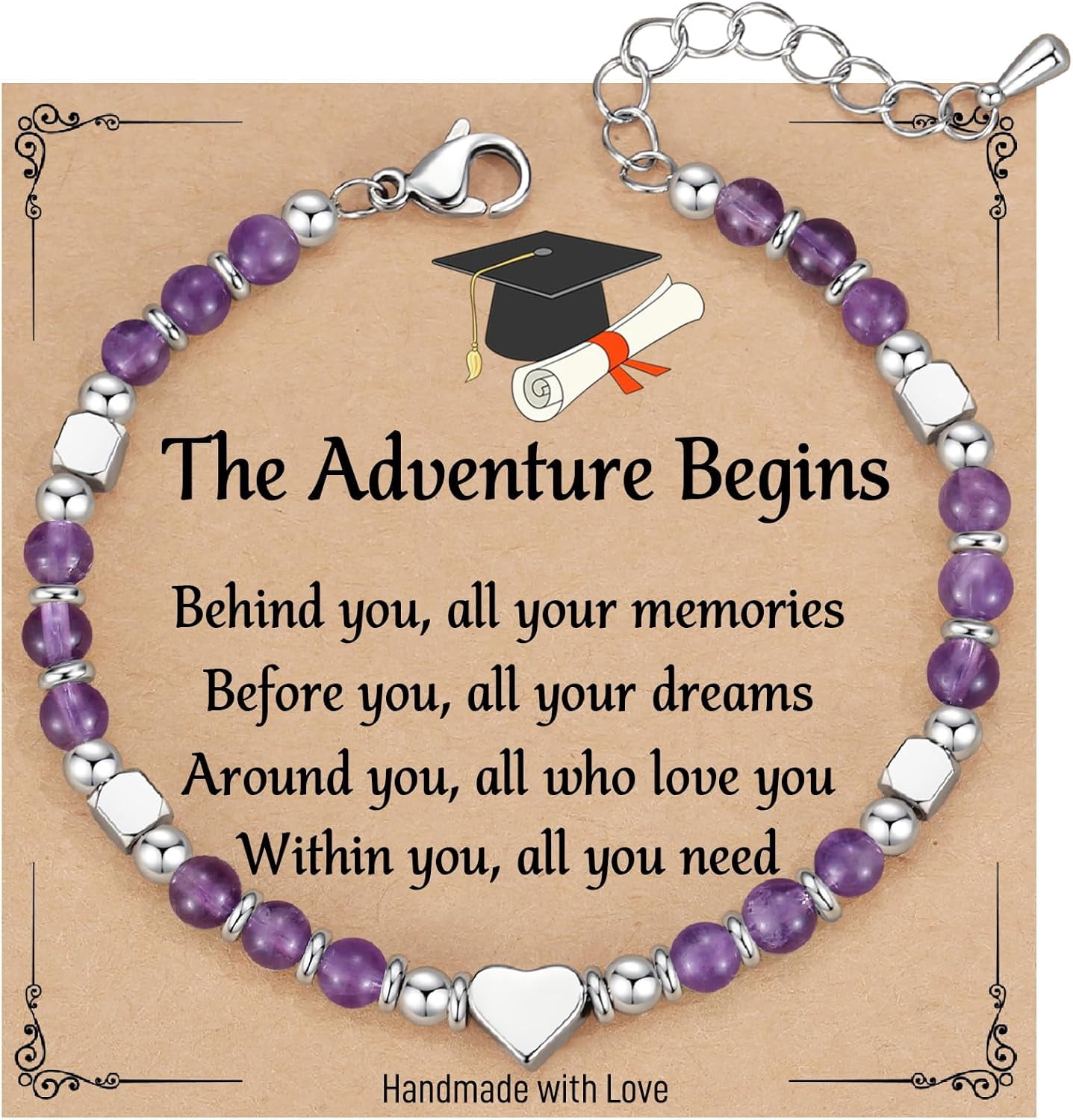 2025 Graduation Gifts for Her, Graduation Bracelets for Women Girls ...