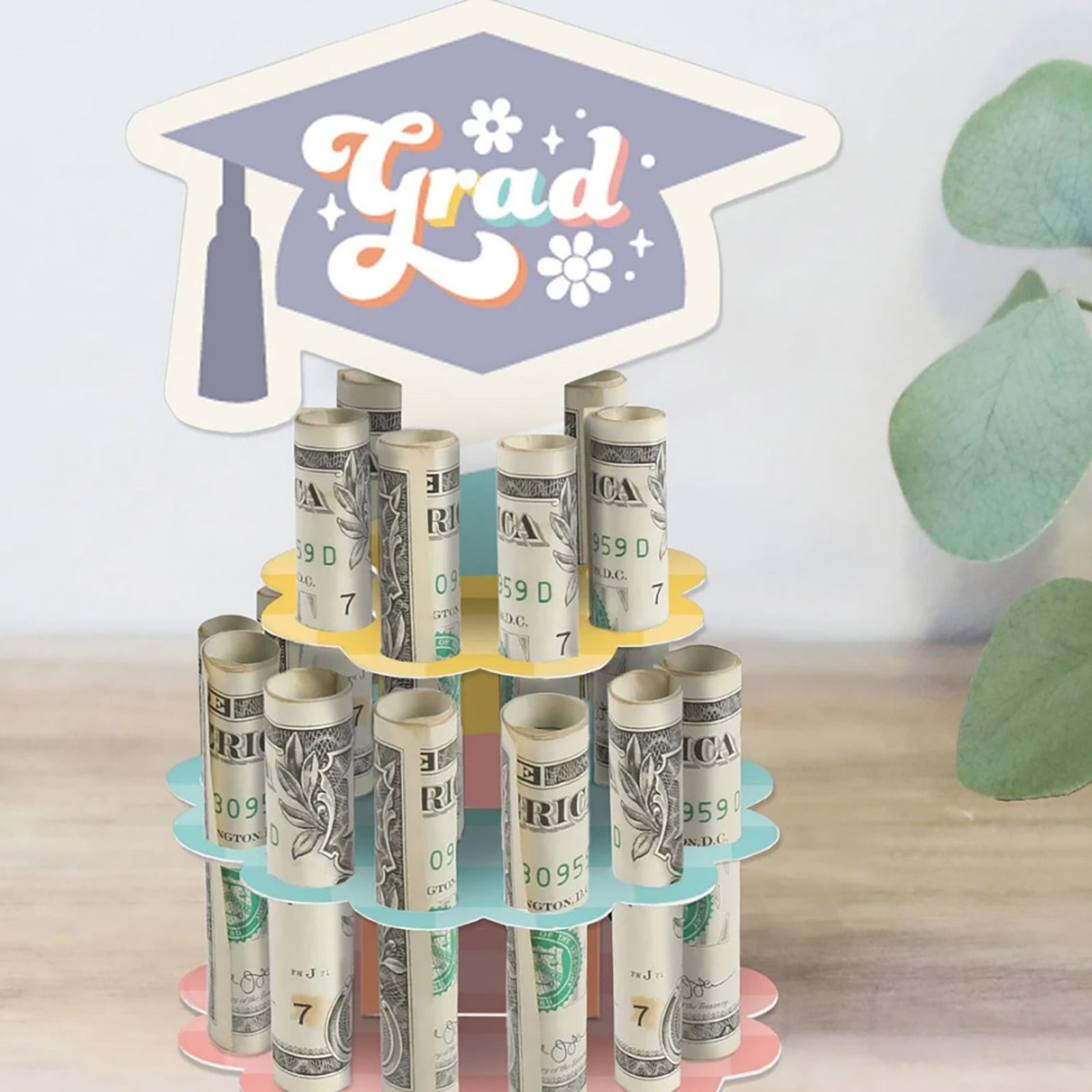 2025 Graduation Gifts for Her/Him 4 Tier Graduation Cake Filled with ...