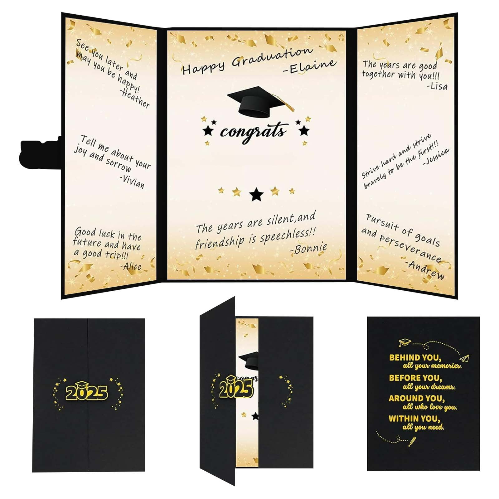2025 Graduation Guest Book Alternative, Graduation Signature Book for ...