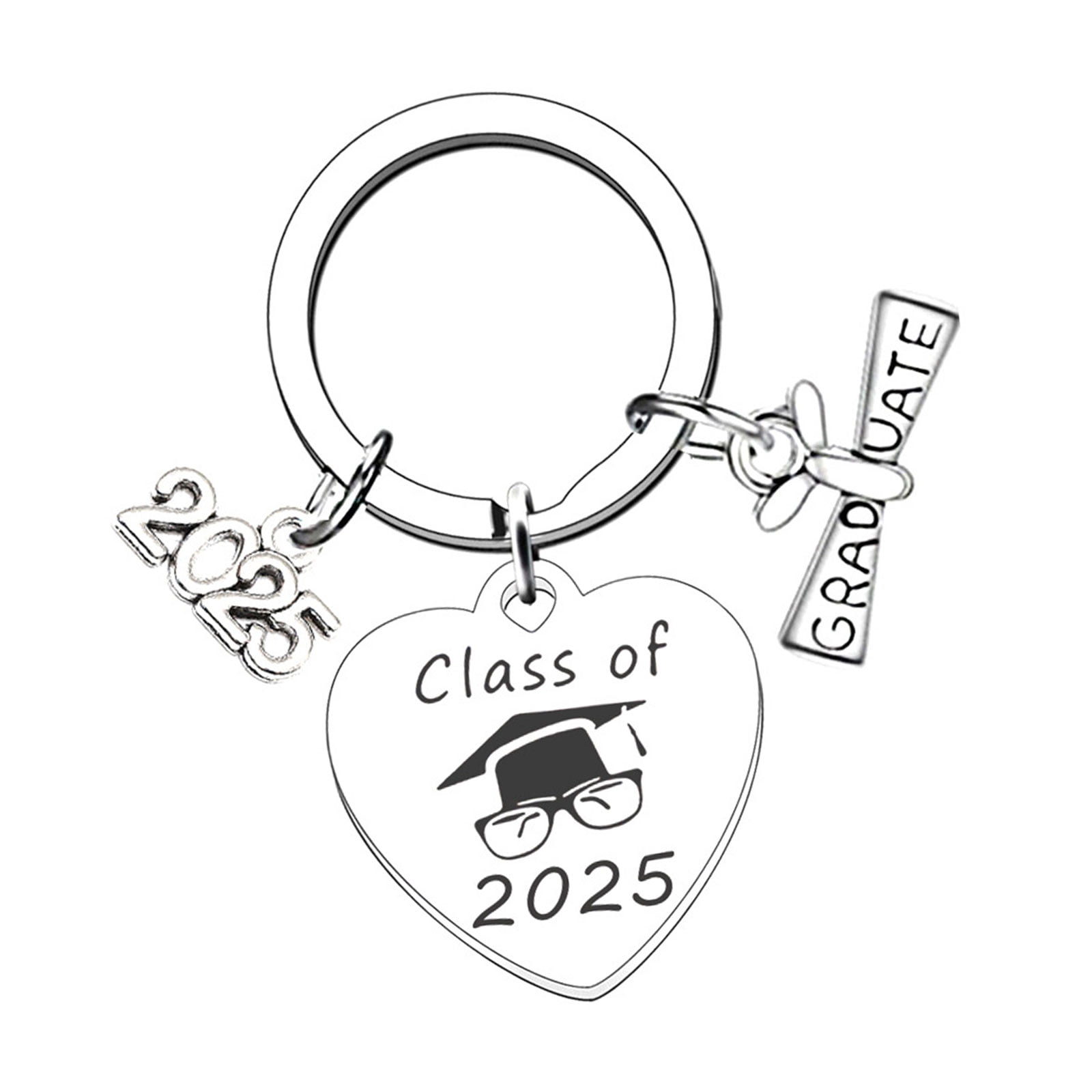 2025 Graduation Keychains Graduation Gifts Unique Key Holder Stainless ...