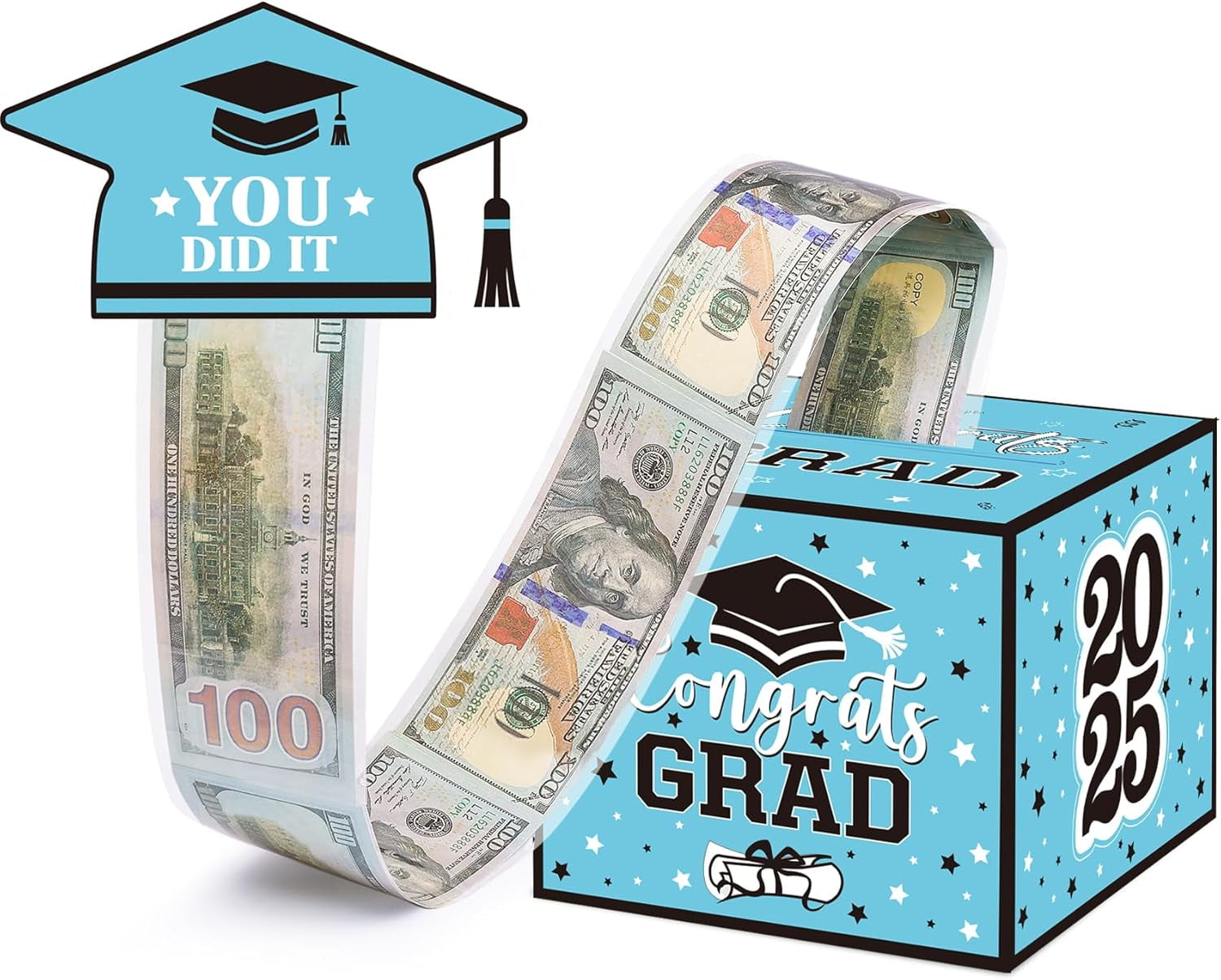 2025 Graduation Money Box for Cash Gift, Funny Graduation Gifts for Boys Girls High School ...