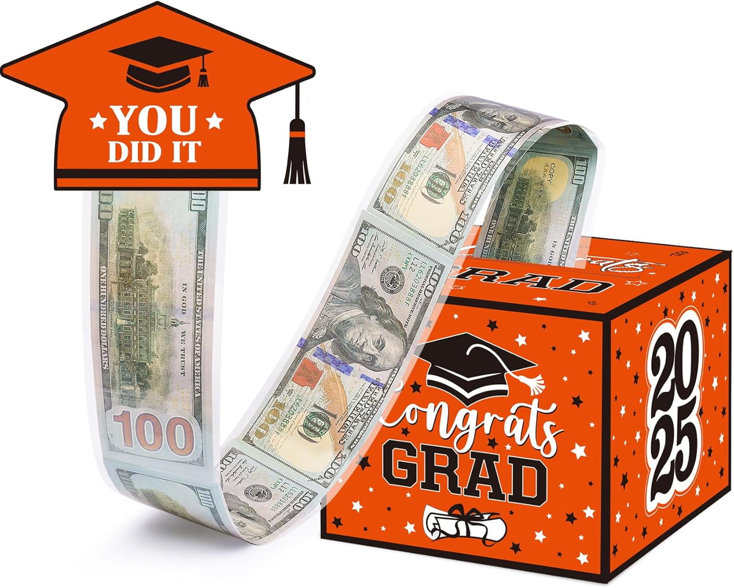 2025 Graduation Money Box for Cash Gift, Funny Graduation Gifts for Boys Girls High School ...