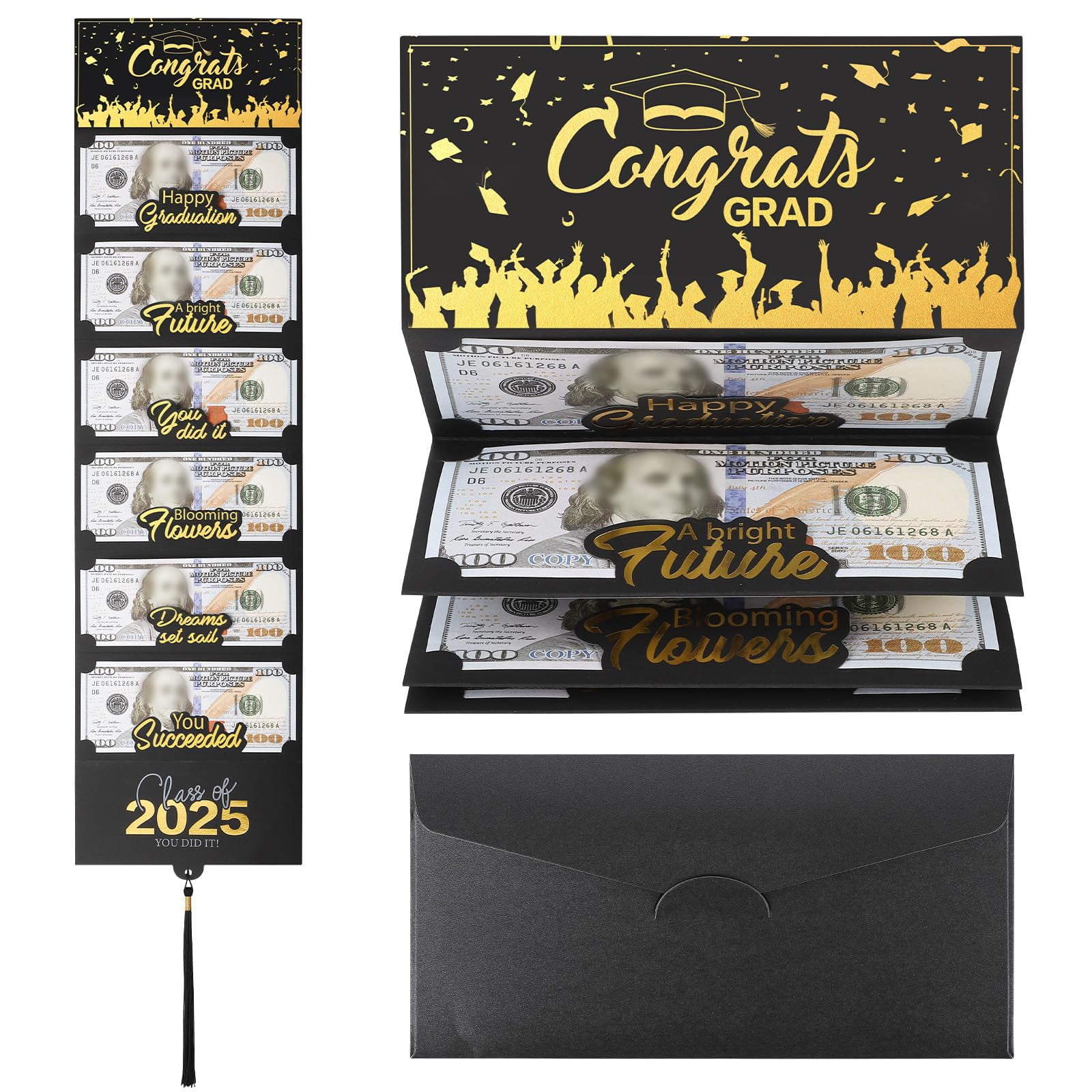 2025 Graduation Money Cards with Envelope, Graduation Gift Card Money ...