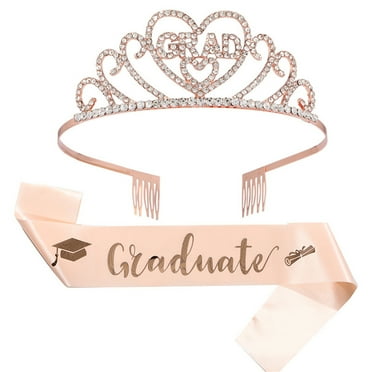Congratulations Sash for Women Graduation Party Birthday Decor Gold ...