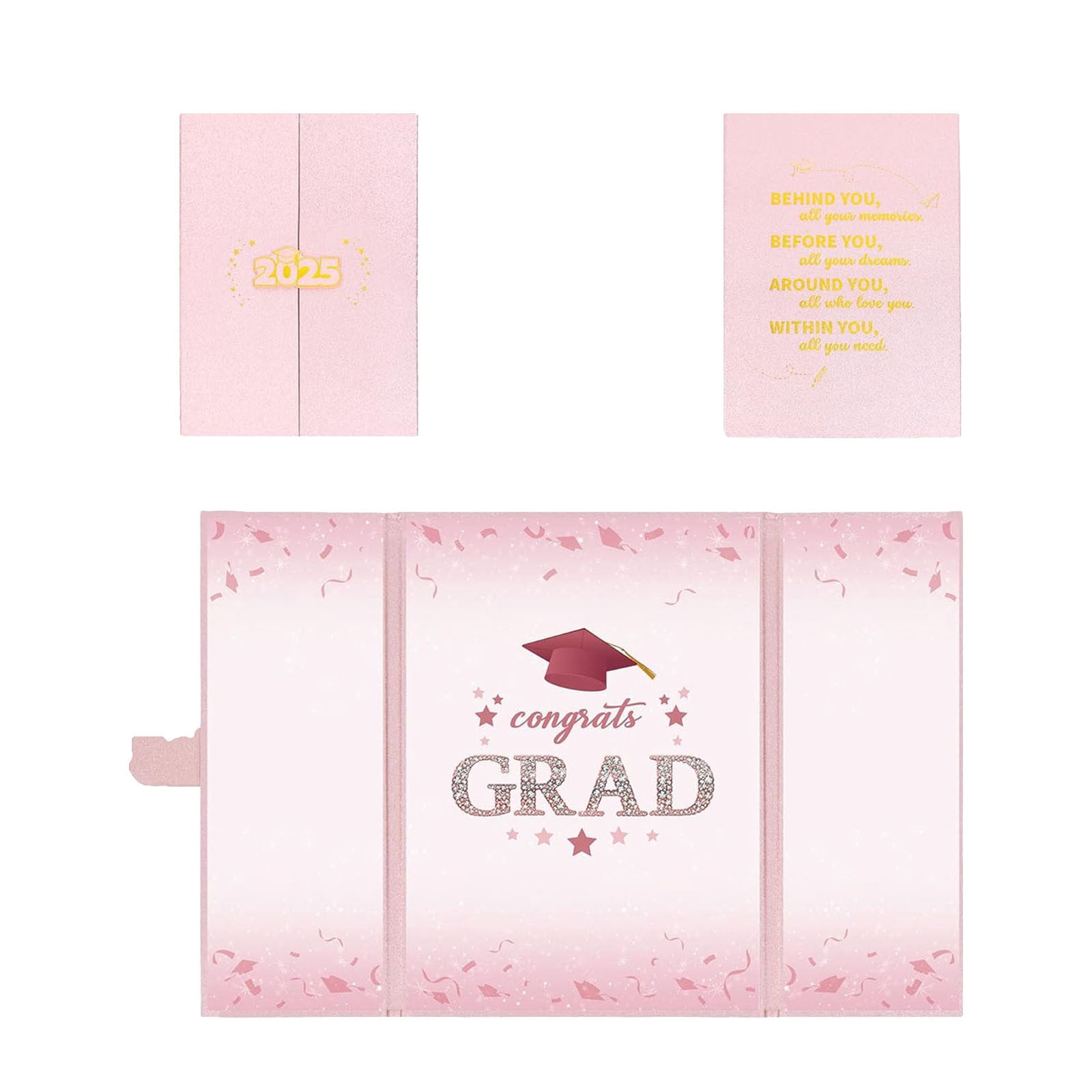 2025 Graduation Party Decorated Greeting Cards Graduation Season Roster ...