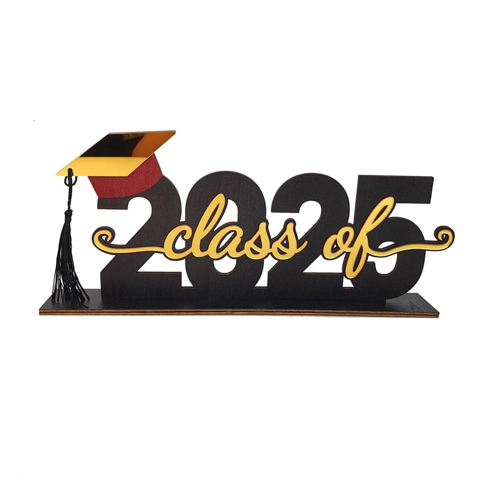 2025 Graduation Party Decorations Wooden Class of 2025 Table ...