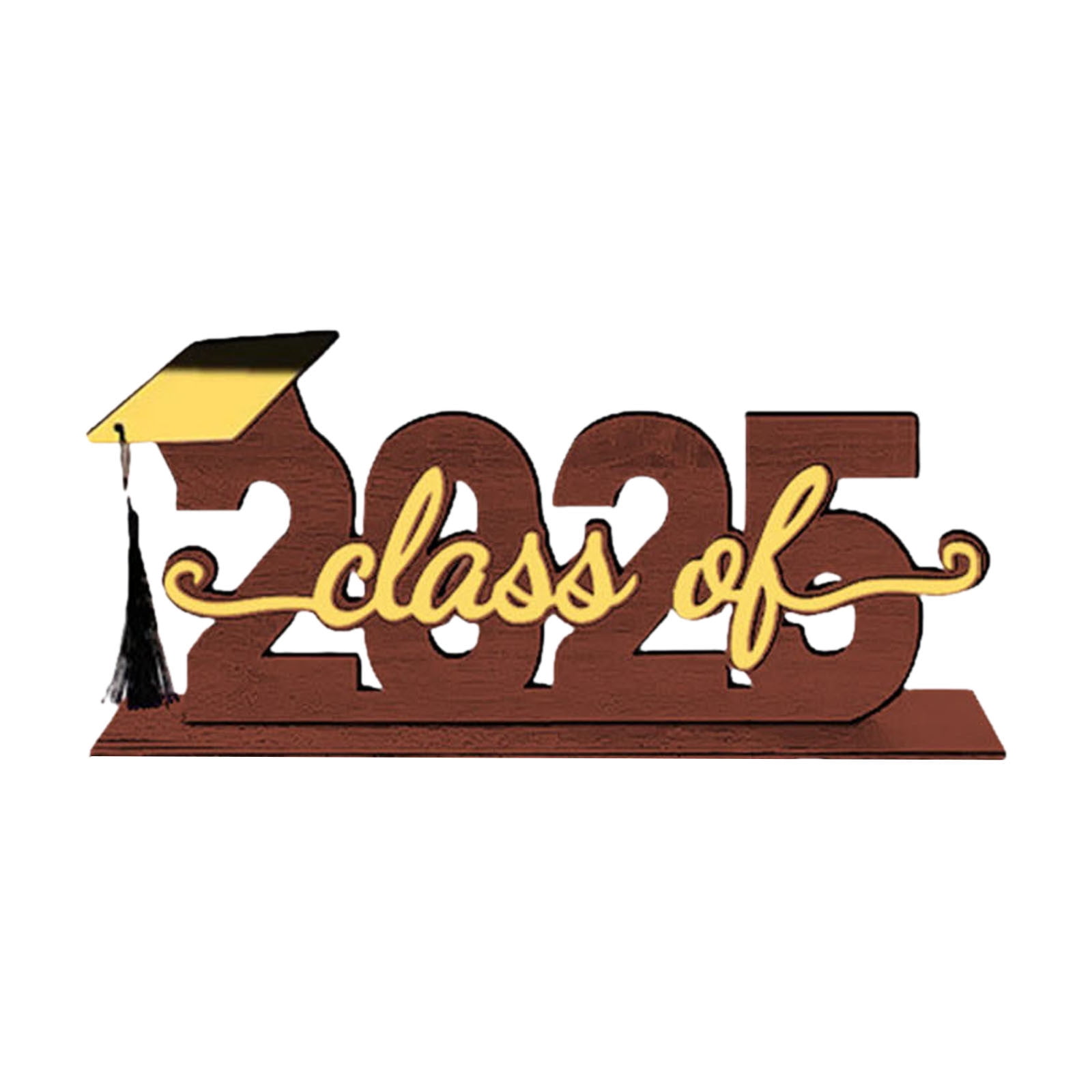 2025 Graduation Party Decorations Wooden Class of 2025 Table ...