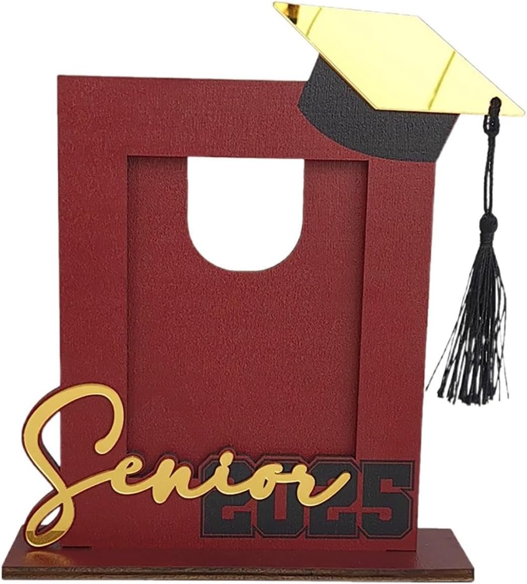 2025 Graduation Photo Frame Class of 2025 Wooden Desktop Graduation ...