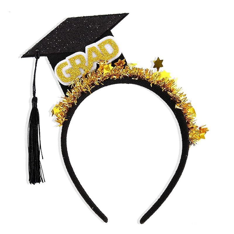 2025 Graduation Season Hairband Shiny GRAD Glitter Headband for Women ...