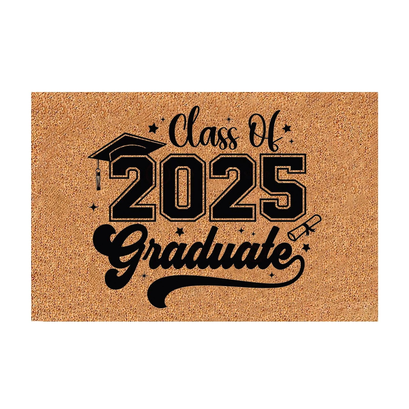 2025 Graduation Season Theme Doormat for Decorative Doormat Bathroom ...
