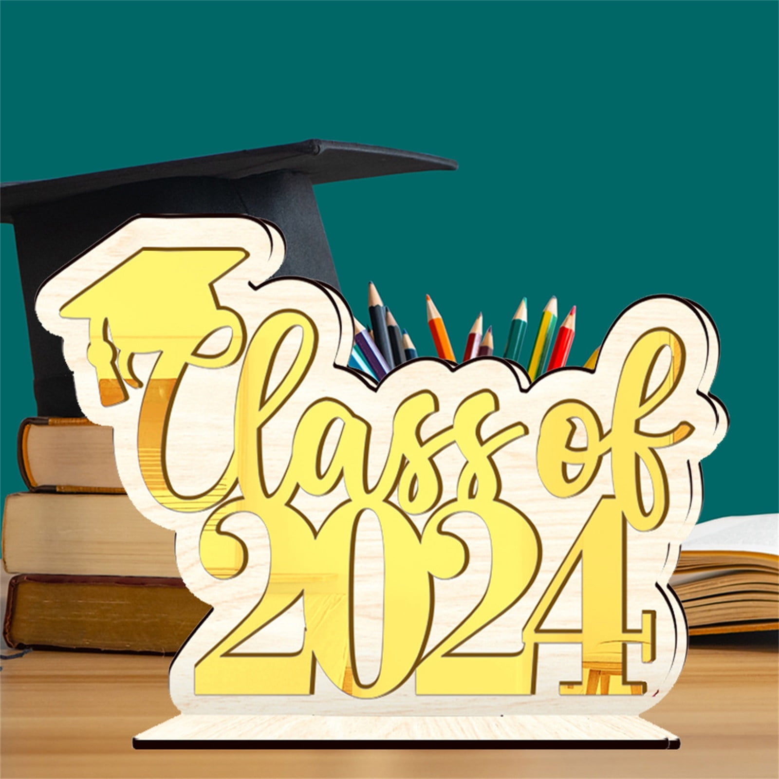 2025 Graduation Season Wooden Setup Holiday Home Decoration Wooden Sign ...