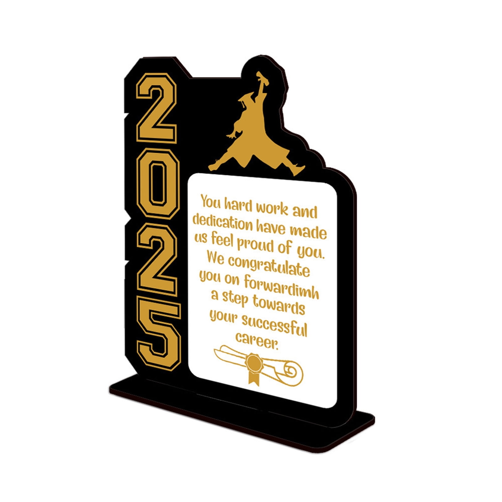 2025 Graduation Season Wooden Table Graduation Home Decoration Holiday ...