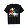 2025 Graduation T-Shirt for 6th Grade: Colorful "2025 6th Grade ...