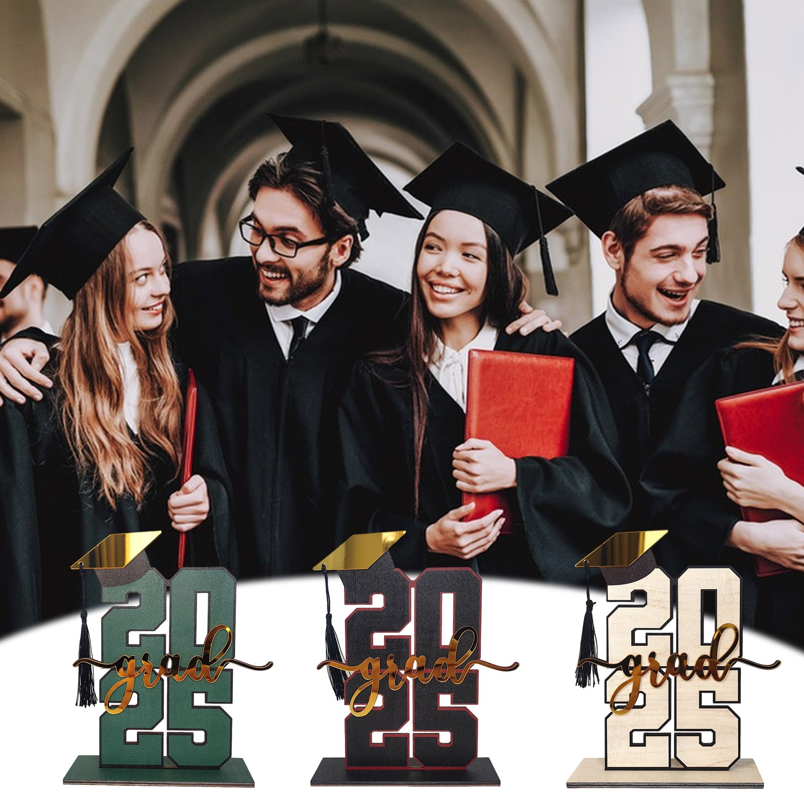 2025 Graduation Table Decorations Wooden Letter Congrats Grad Table ...