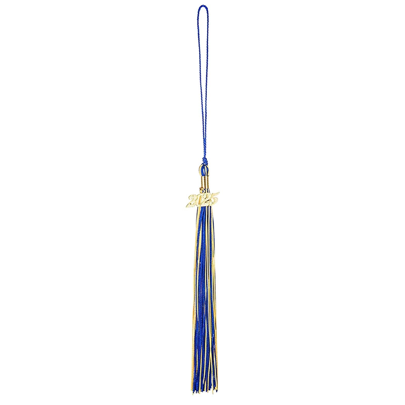 2025 Graduation Tassel - 9 Inch Mixed Color Doctoral Hat Tassel with ...