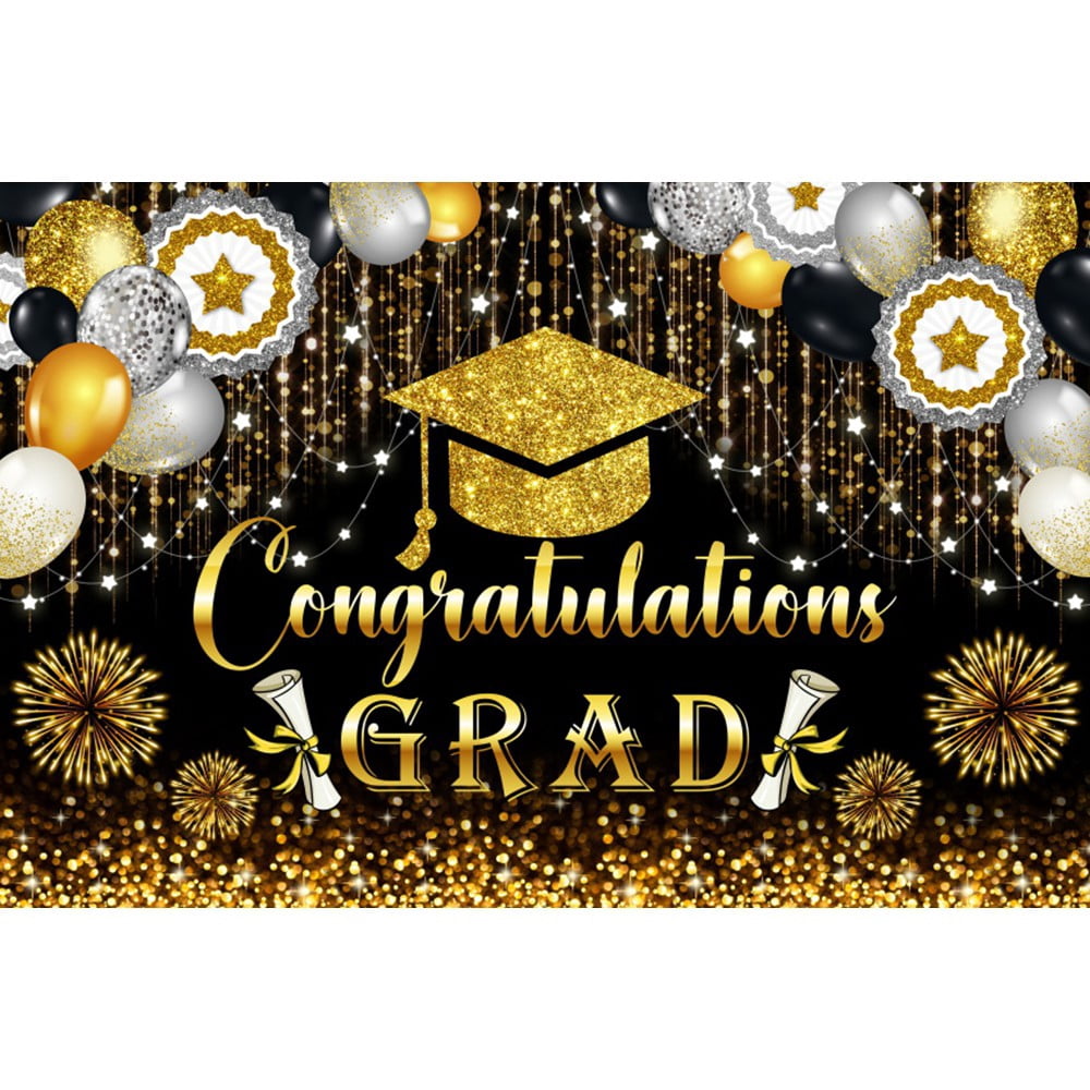 2025 Graduation Theme Photography Background Party Decoration Bachelor ...