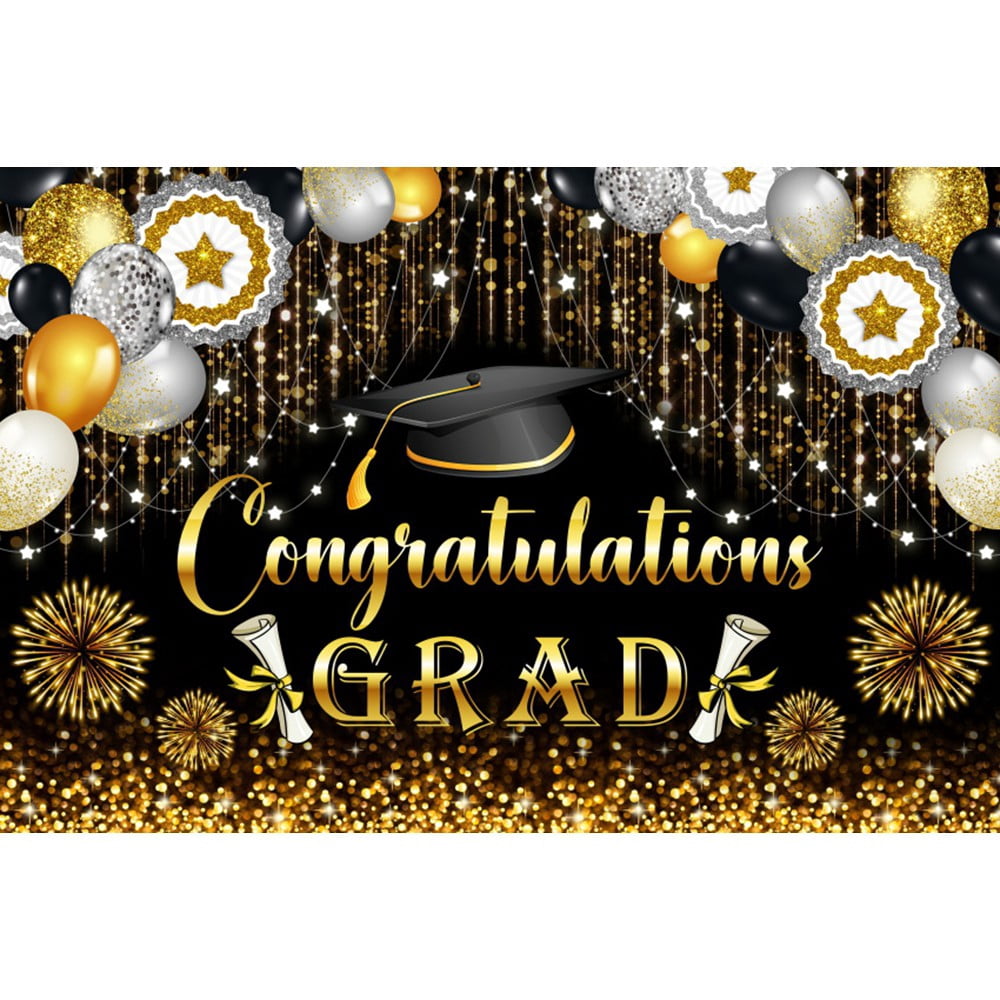 2025 Graduation Theme Photography Background Party Decoration Bachelor ...