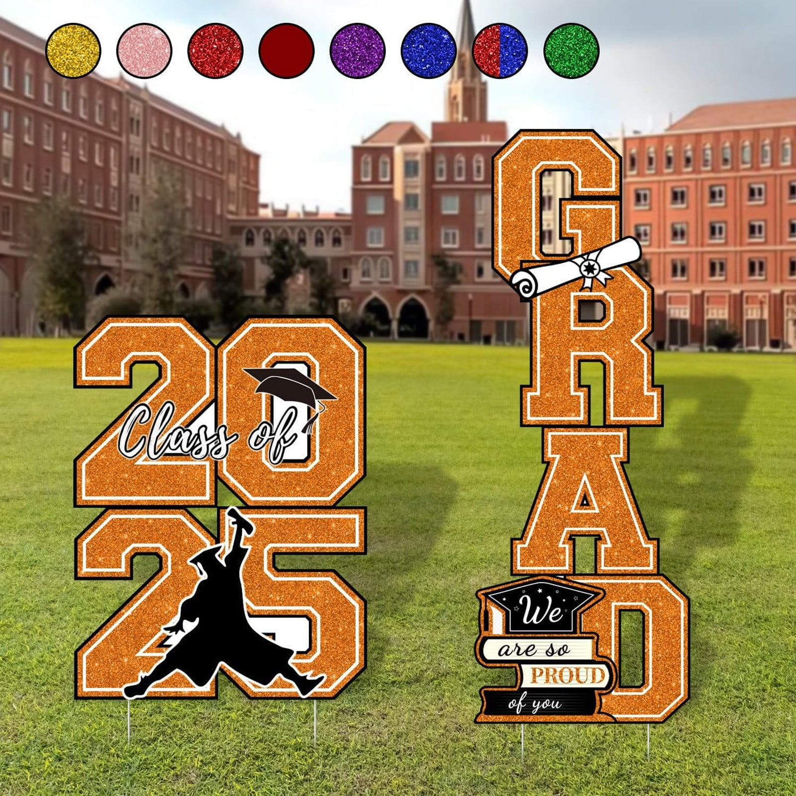 2025 Graduation Yard Sign Decorations Set Celebrate Your Graduate with ...