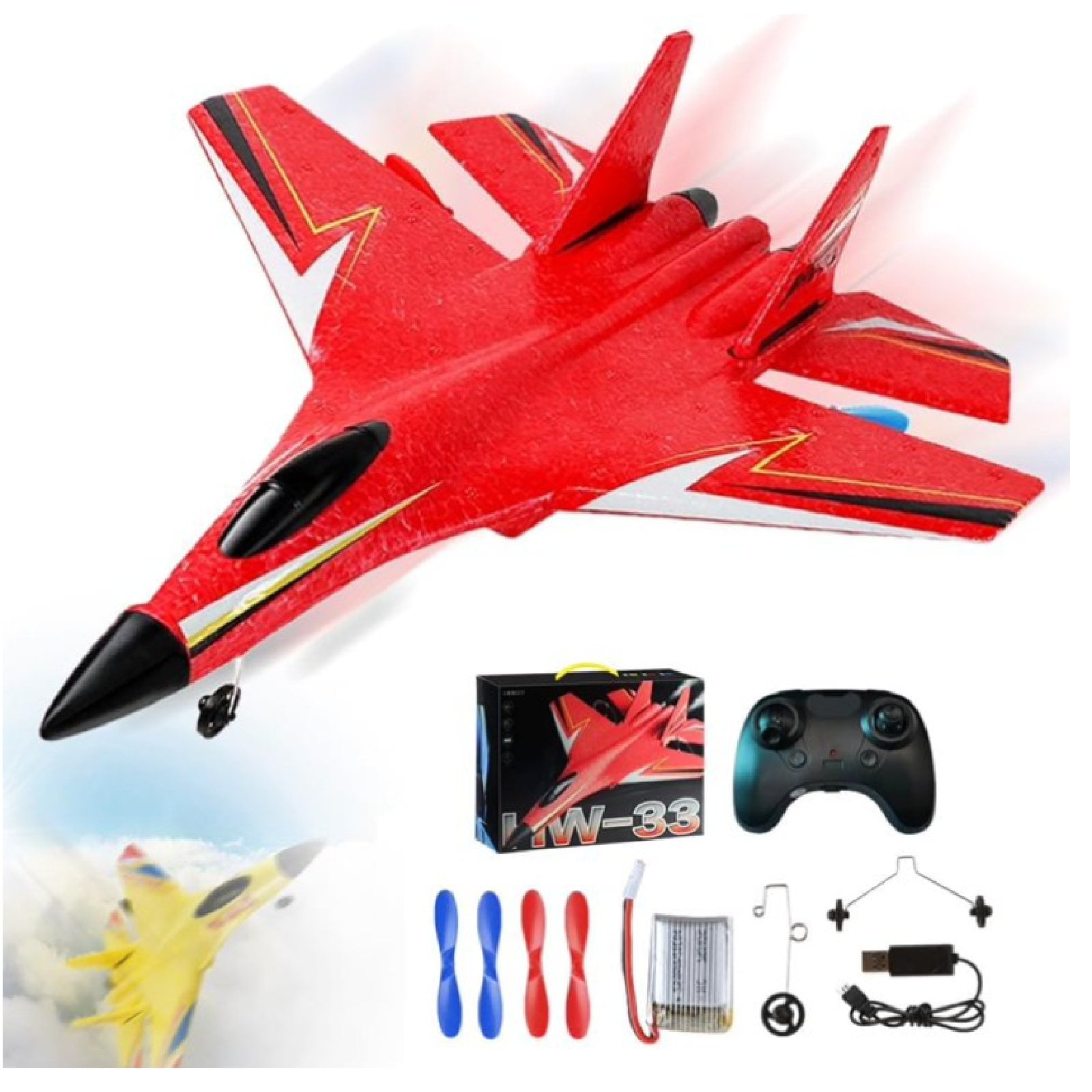 2025 Gravity Gliders RC Airplane with Lights Upgrade Remote Control ...