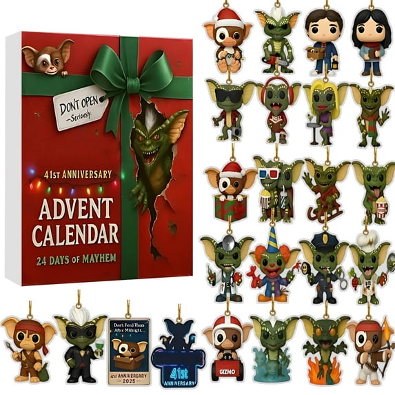 2025 Gremlins Christmas Advent Calendar Blind Box, Christmas Countdown ...