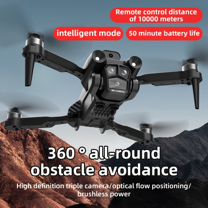 2025 HD Camera Drone: Dual Batteries, Brushless Motor, Foldable, 360 ...