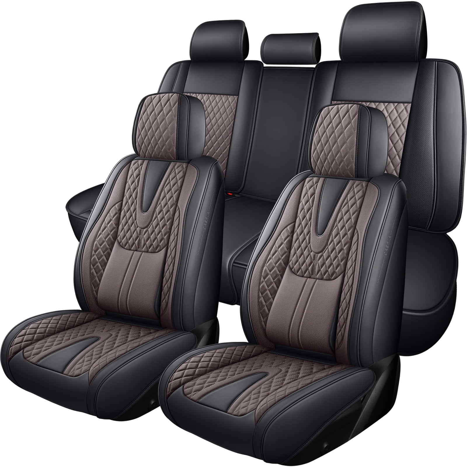 2025 for HONDA CIVIC Car Seat Cover, Leather 5 Seats Full Set Anti-Slip ...