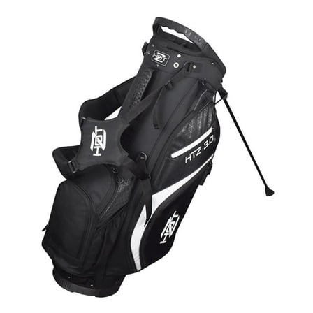Hot-Z Golf 3.0 White and Green Stand Bag with 14-Way Divider and ...
