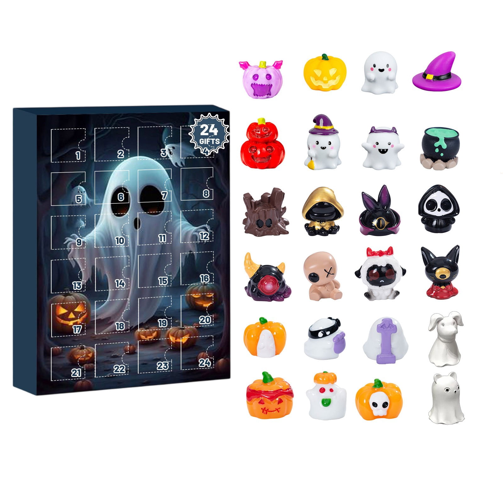 2025 Halloween Advent Calendar - Halloween Advent Calendar for Kids, 24 ...