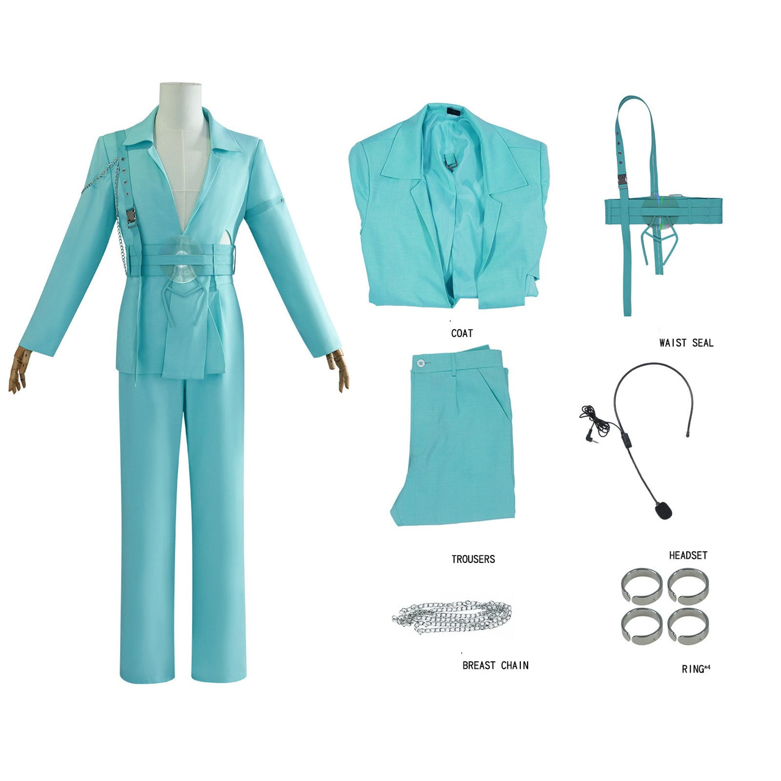 2025 Halloween Alien Stage Costumes, Adults LUKA Stage Performance ...