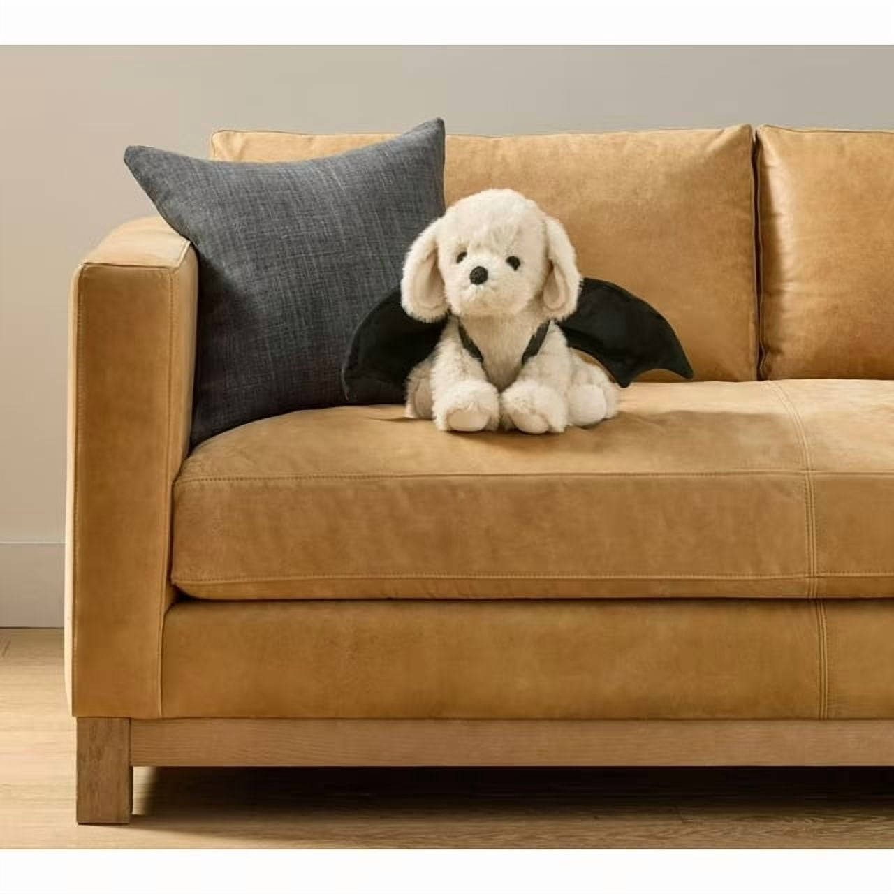 2025 Halloween Beau the Bat Puppy Shaped Pillow, Cute Spooky Halloween ...