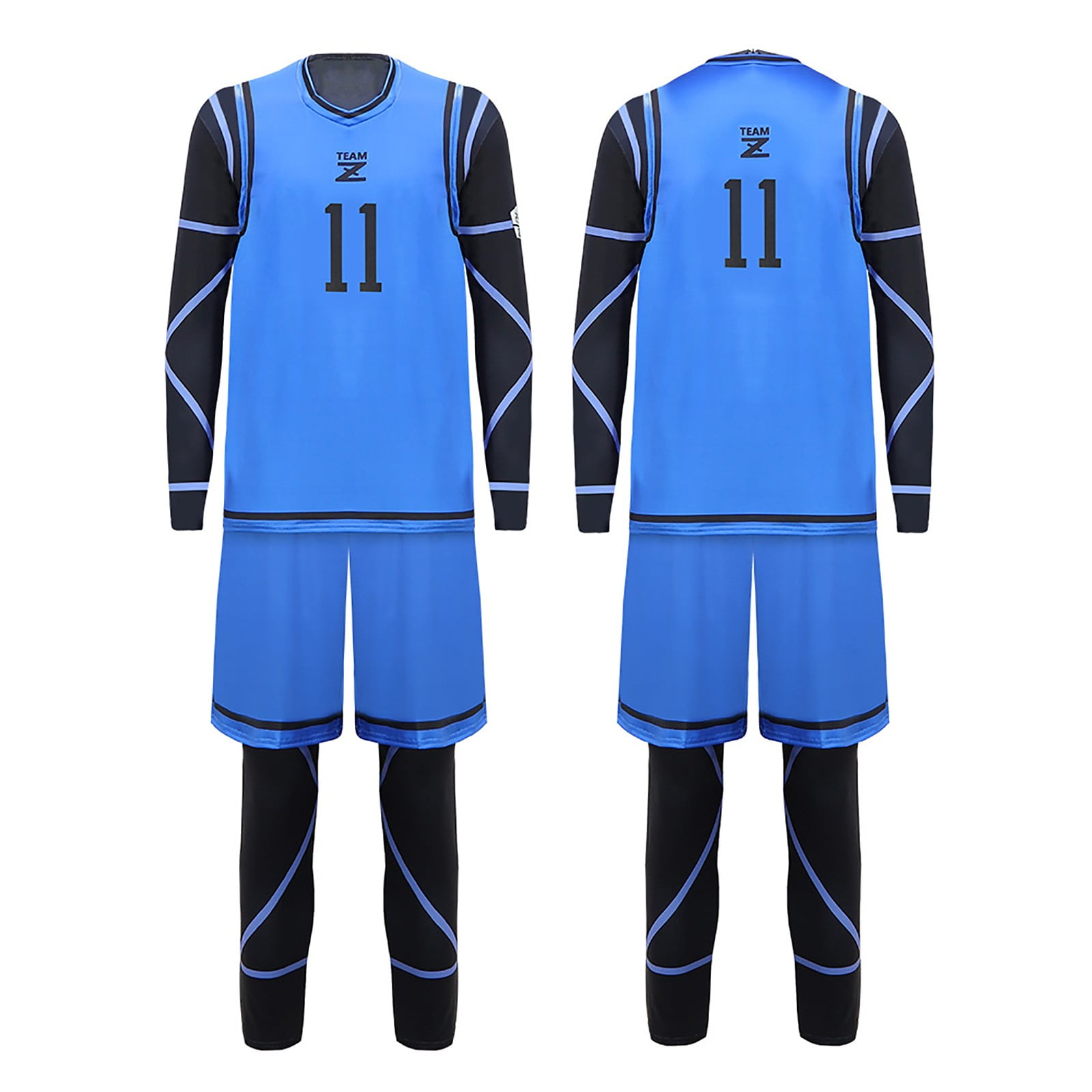 2025 Halloween Blue Lock Costume, Isagi Yoichi No. 11 Jersey Costume ...