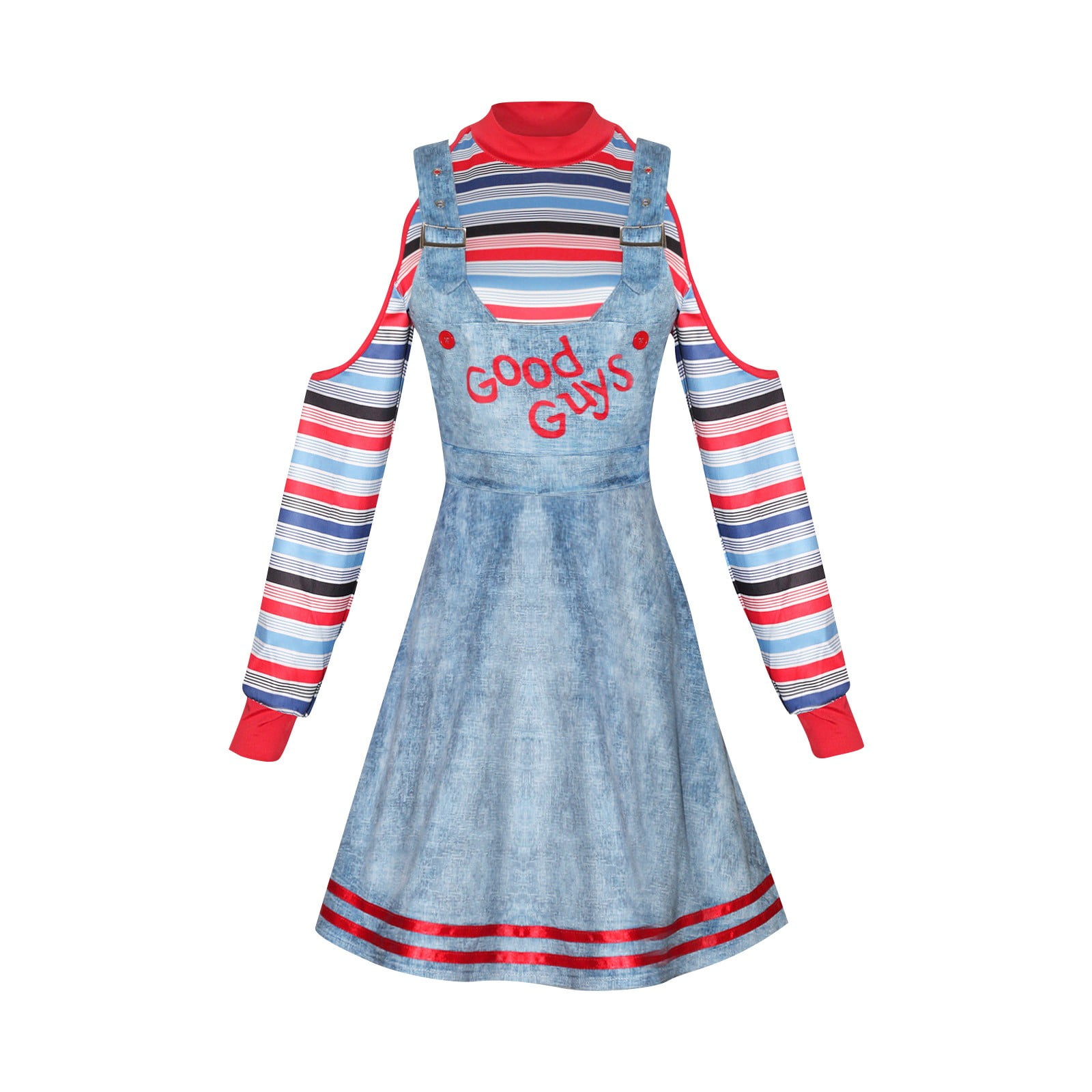 2025 Halloween Chucky Costume, Child's Play Chucky Costume for Girls ...