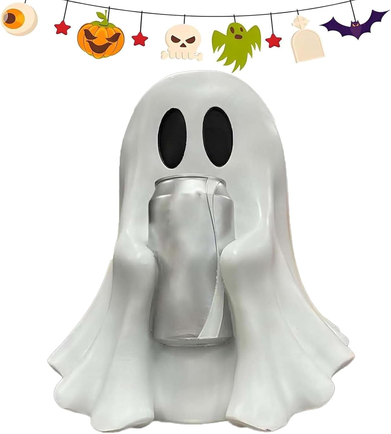 2025 Halloween Coke Ghost,Cute Ghost Drink Holder,Personalized ...