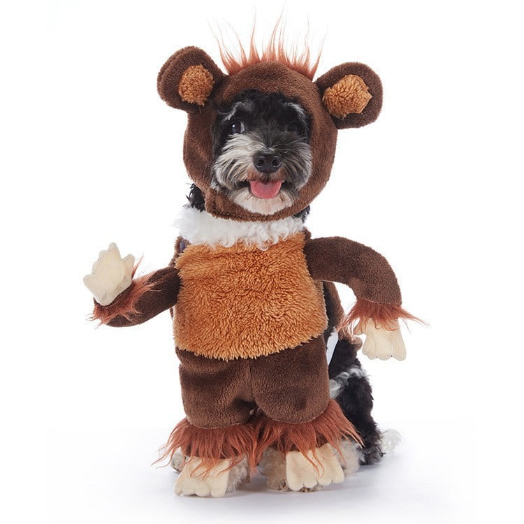 2025 Halloween Costumes for Dogs, Funny Monkey Small Dog Halloween ...