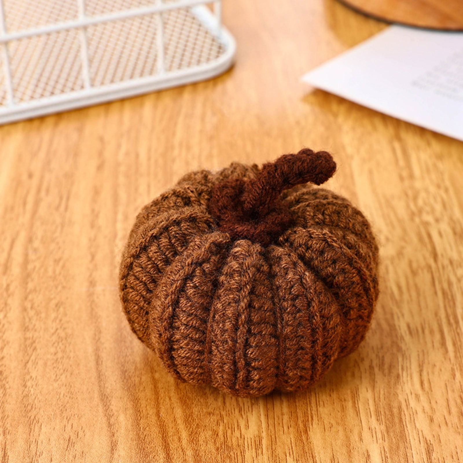 2025 Halloween Crochet Pumpkin Plush - Knit Pumpkin Plush Toy, Pumpkin ...