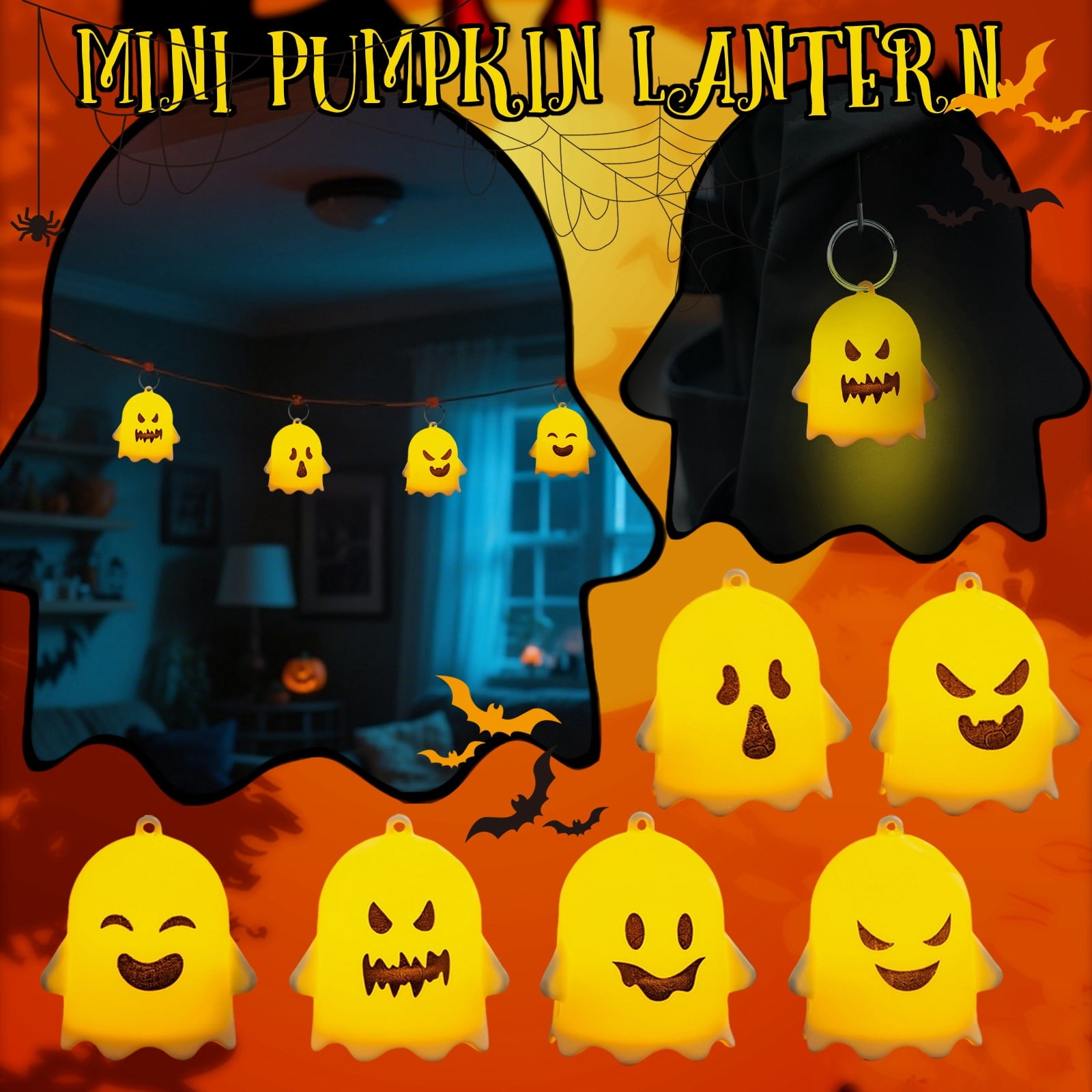 2025 Halloween Decoration 2 Inch Halloween Decorations Miniature Scene ...