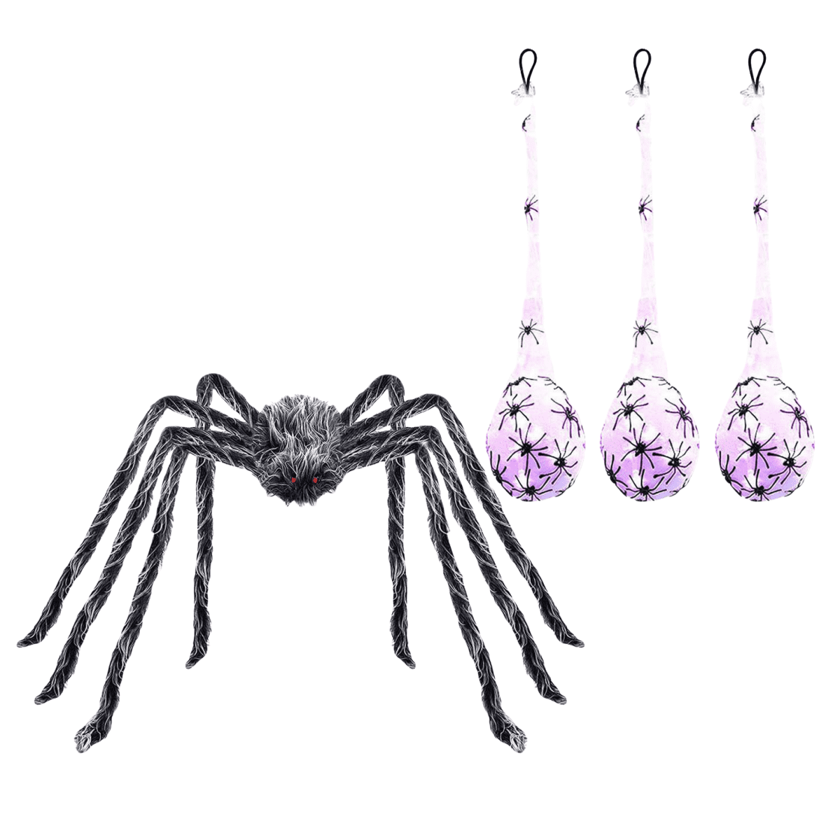 2025 Halloween Decorations Outside Giant Spider - Outdoor Halloween ...