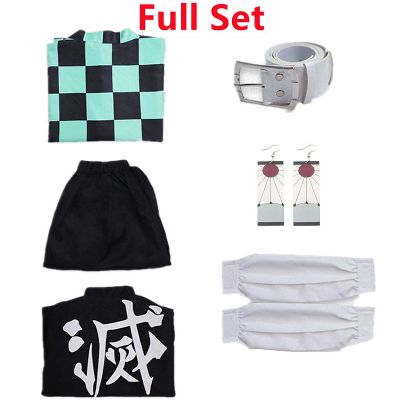 2025 Halloween Demon Slayer Costumes, Kamado Tanjirou Costumes for Big ...