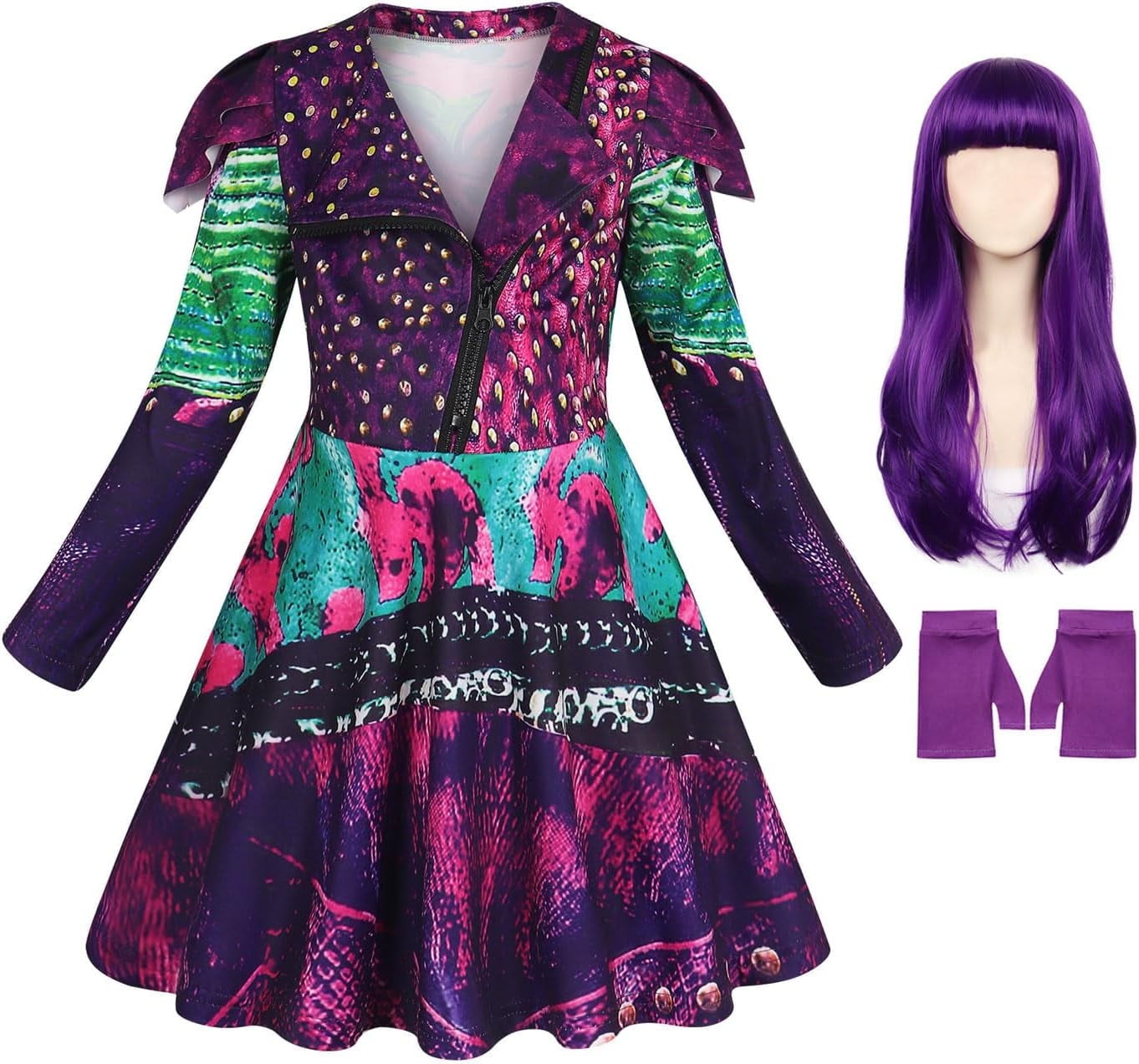 2025 Halloween Descendants Costumes, Mal Descendants Costume Halloween ...