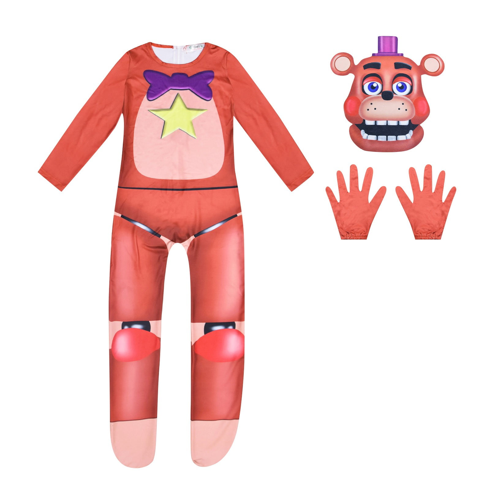 2025 Halloween Five Nights at Freddy's Costume, Freddy Fazbear Cosplay ...