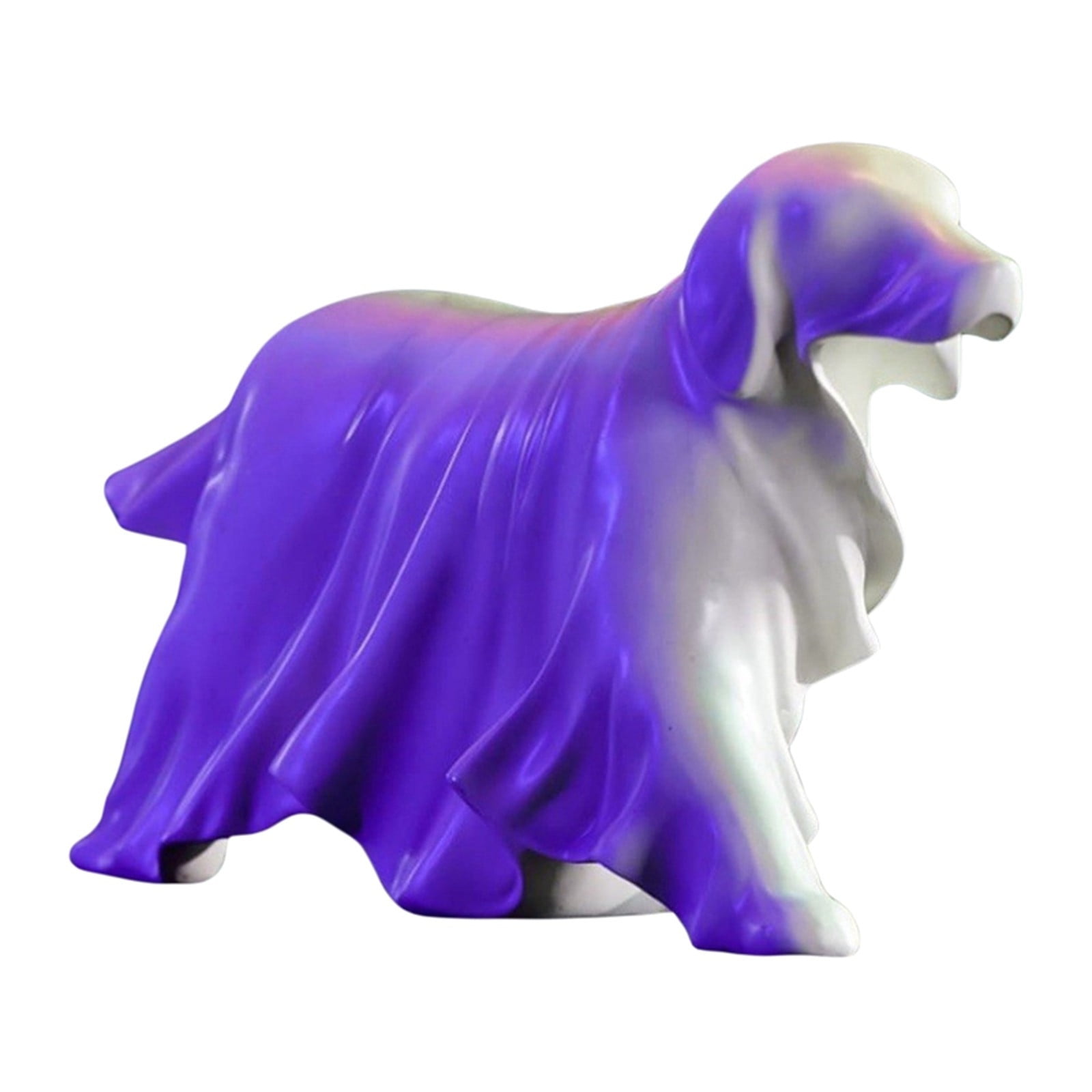 2025 Halloween Ghost Dog Figurine with Night Light,3D Spooky Ghosts ...