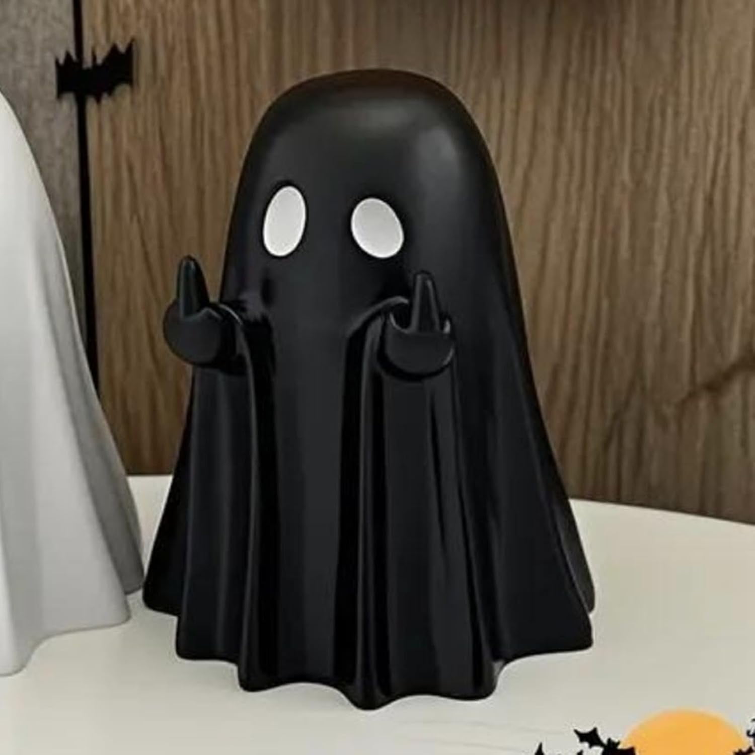 2025 Halloween Ghost Figurine Cute Spooky Resin Ghost Statue Funny ...