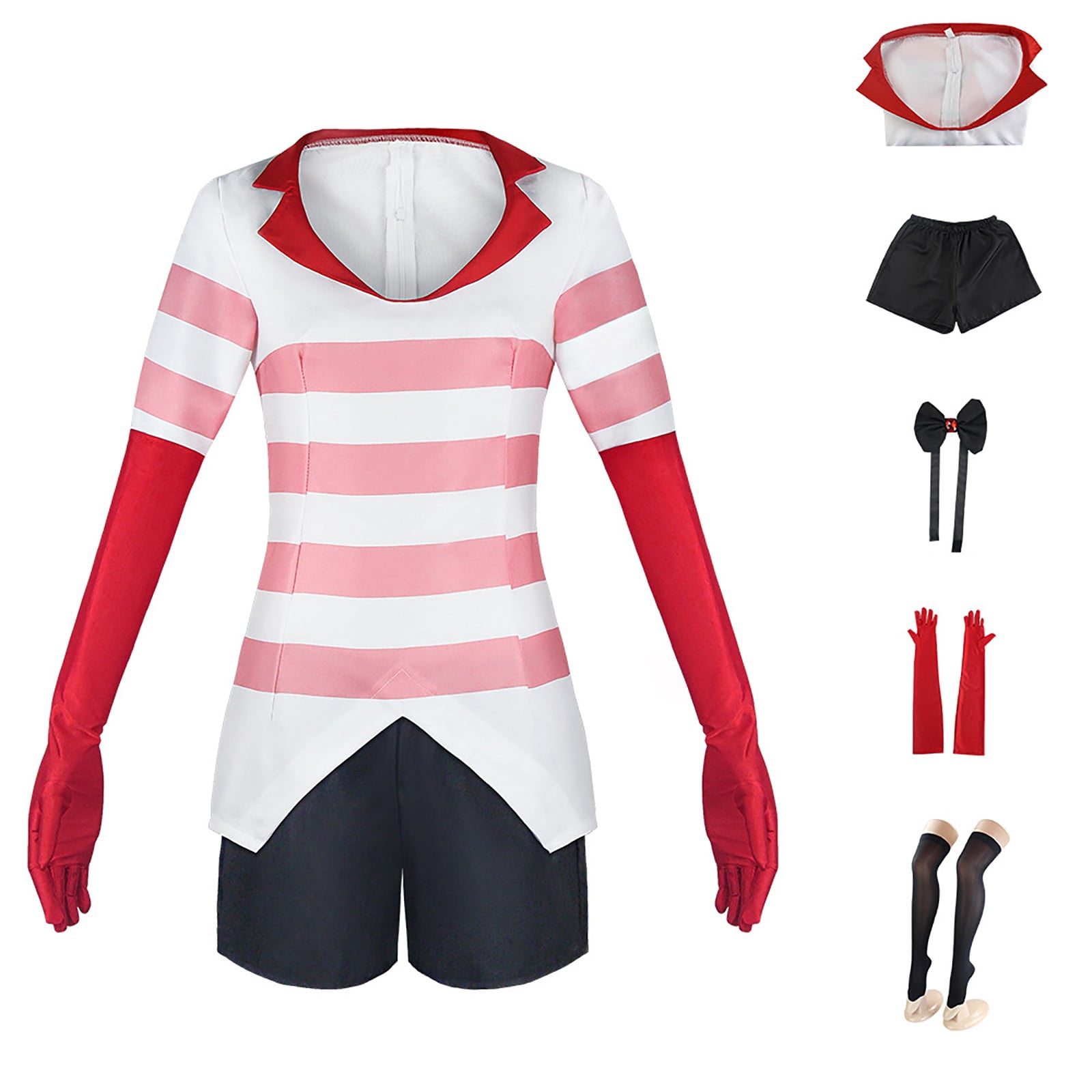 2025 Halloween Hazbin Hotel Cosplay Costumes, Fan Made Angel Dus ...