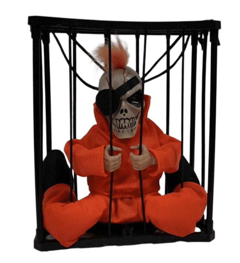 2025 Halloween Horror Decoration: Hanging Ghosts In Prison, Scary ...