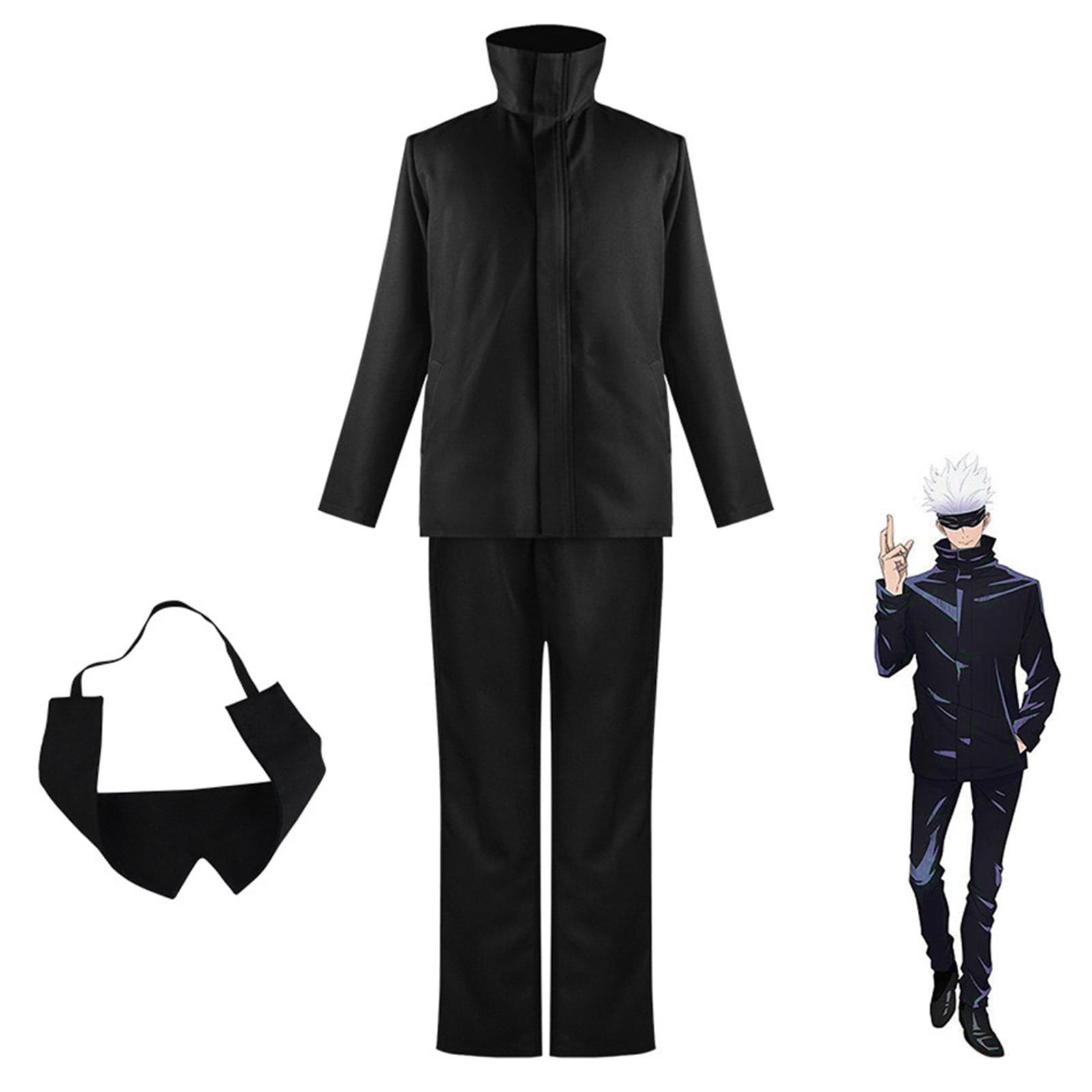 2025 Halloween Jujutsu Kaisen Costumes, Gojo Satoru Costumes for Adults ...