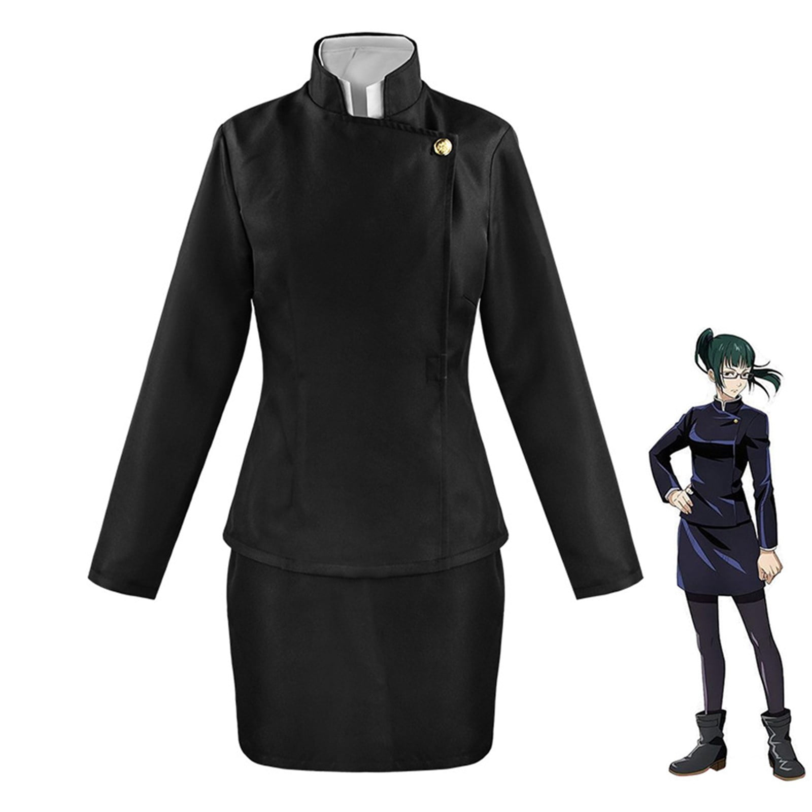 2025 Halloween Jujutsu Kaisen Costumes, Zenin Maki Costumes for Adults ...