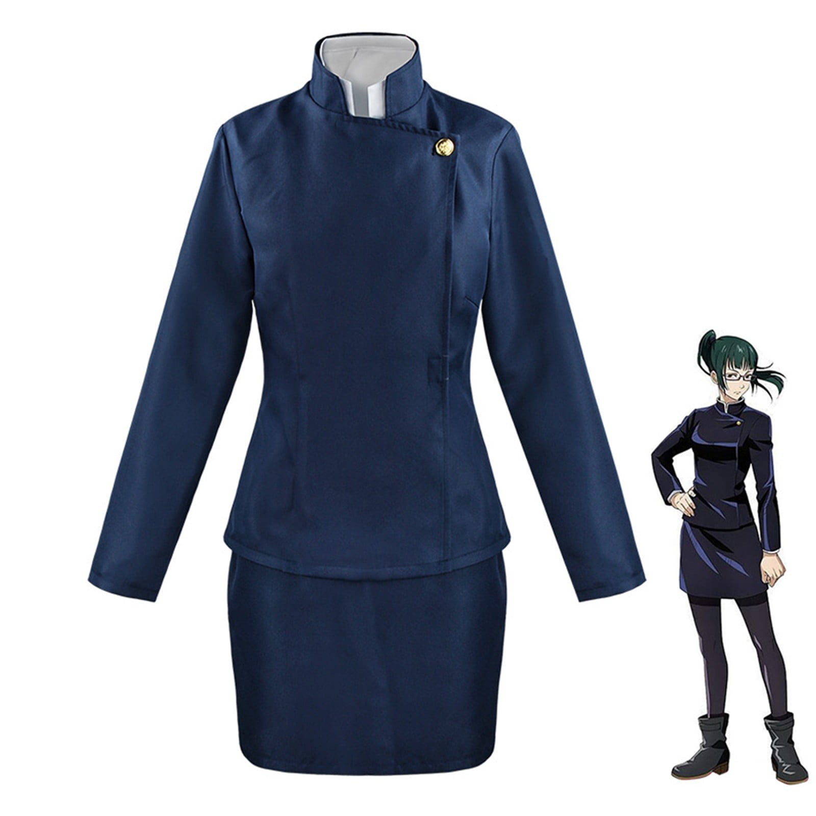 2025 Halloween Jujutsu Kaisen Costumes, Zenin Maki Costumes for Adults ...